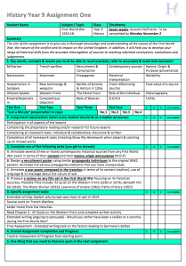 Our Emerging KS3 Assessment Framework. – teacherhead