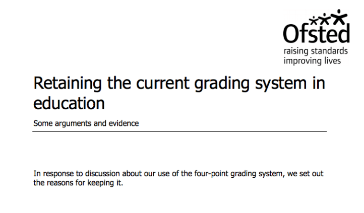 Ofsted “Inadequate” – the emblem of our toxic system – teacherhead