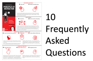 Rosenshine’s Principles: 10 FAQs. – teacherhead