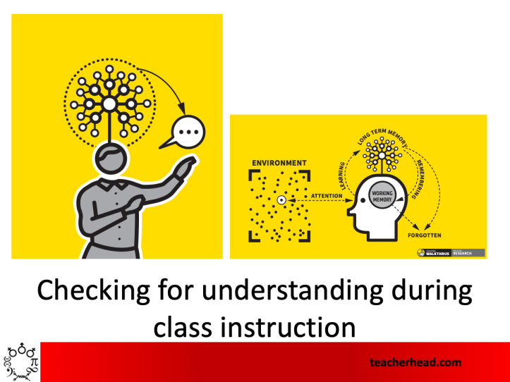 Check for Understanding… why it matters and how to do it. #rEDSurrey21 ...