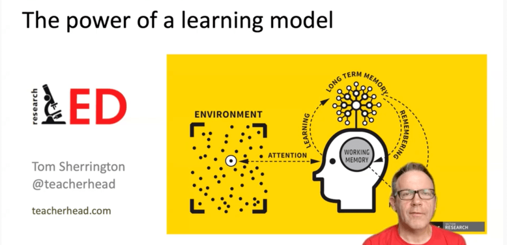 My #rED22 Session: Evidence informed? The Power of a Learning Model ...