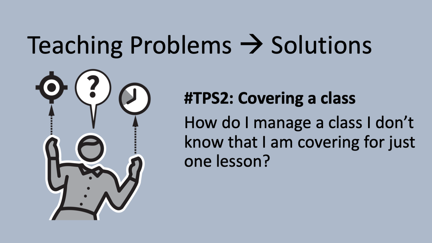 Teaching Problems and Solutions. The TPS collection. – teacherhead