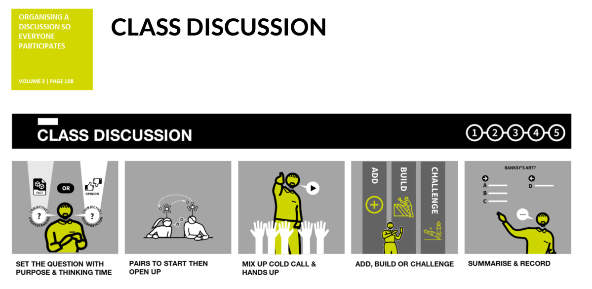 Class Discussion Forensics. Generating and exchanging ideas; involving ...