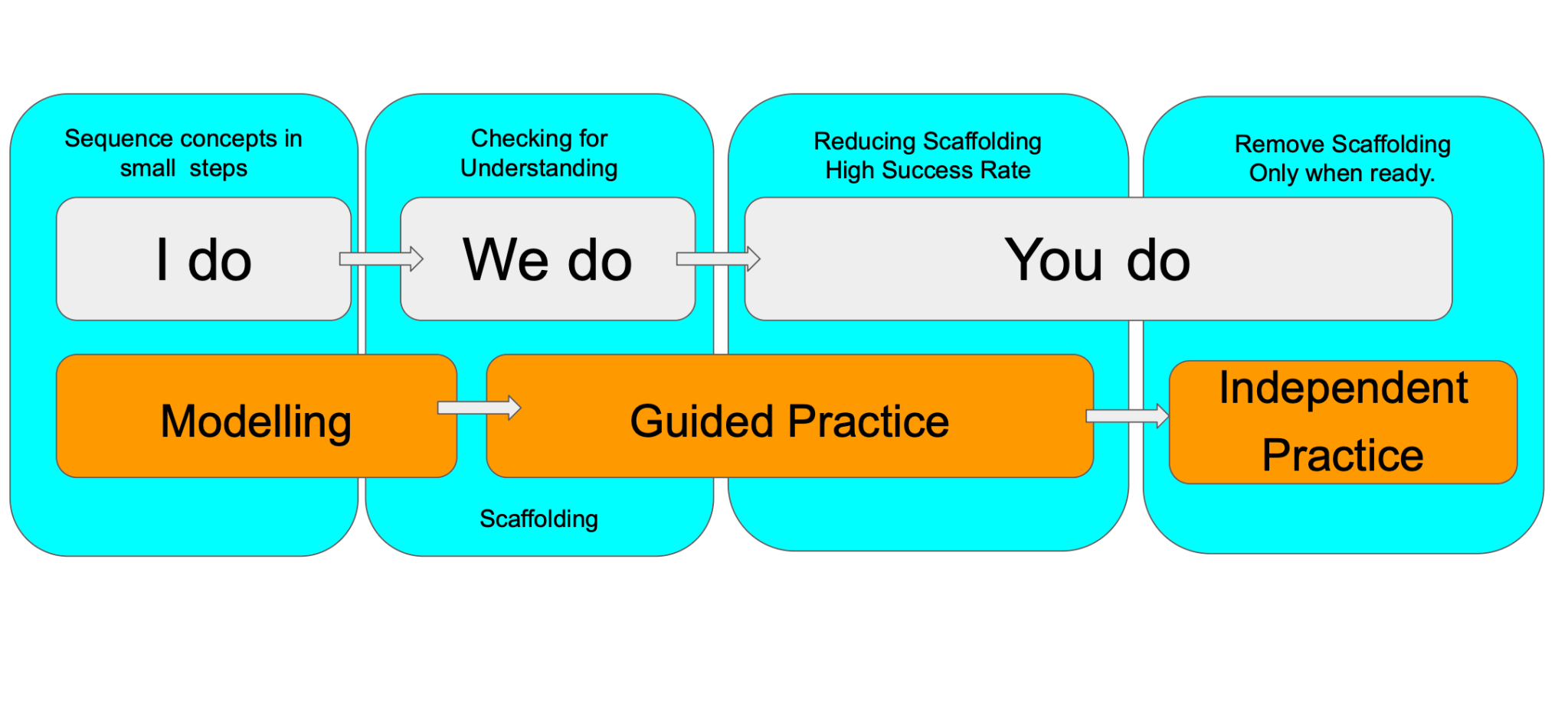Exploring confusion around modelling: “I do, we do, you do” vs “Guided ...